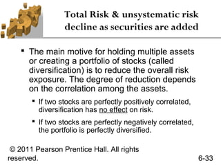 6. risk return | PPT