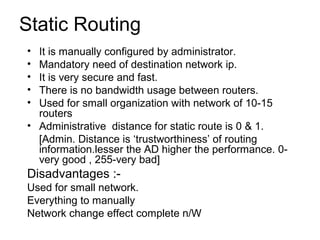 CCNA part 5 routing | PPT