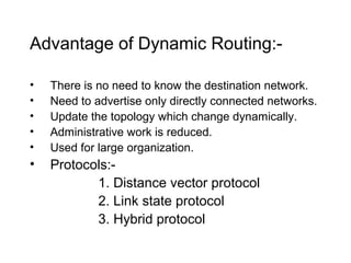CCNA part 5 routing | PPT