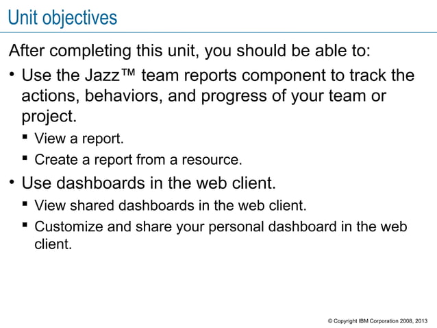 Module 5: Reports and Dashboards | PPT | Computing | Technology & Computing