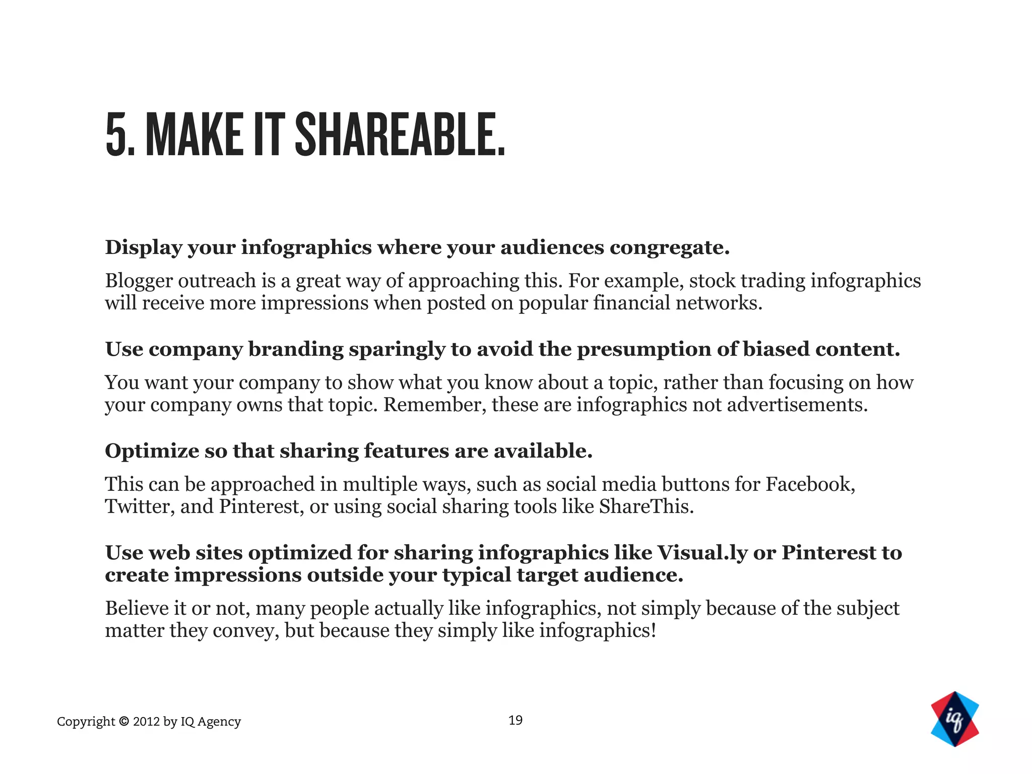 5 Rules for Infographic Success | PDF