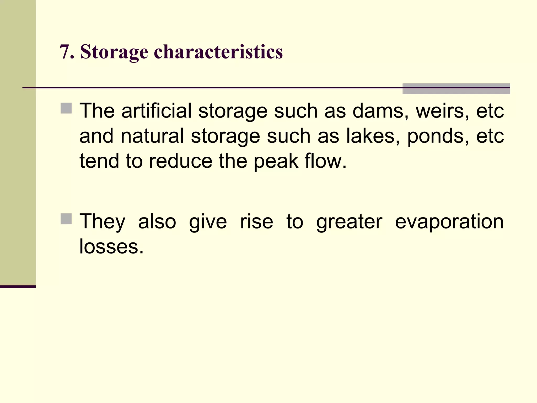 Hydrology (Runoff and factors affecting Run off) | PPT