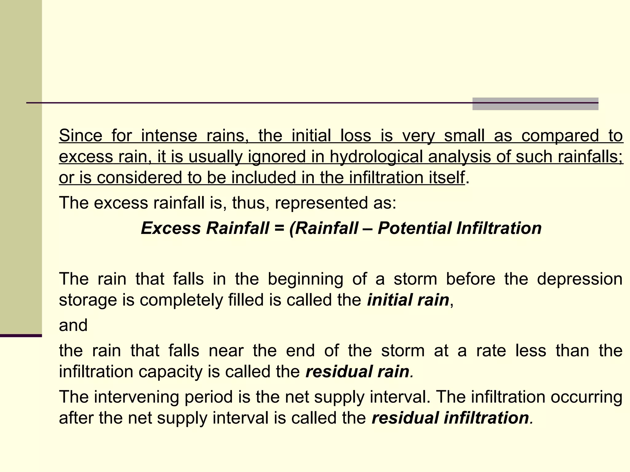 Hydrology (Runoff and factors affecting Run off) | PPT