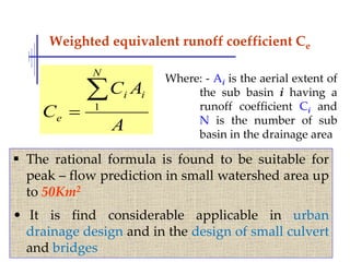 5-Runoff computation (2).ppt | Geology | Science