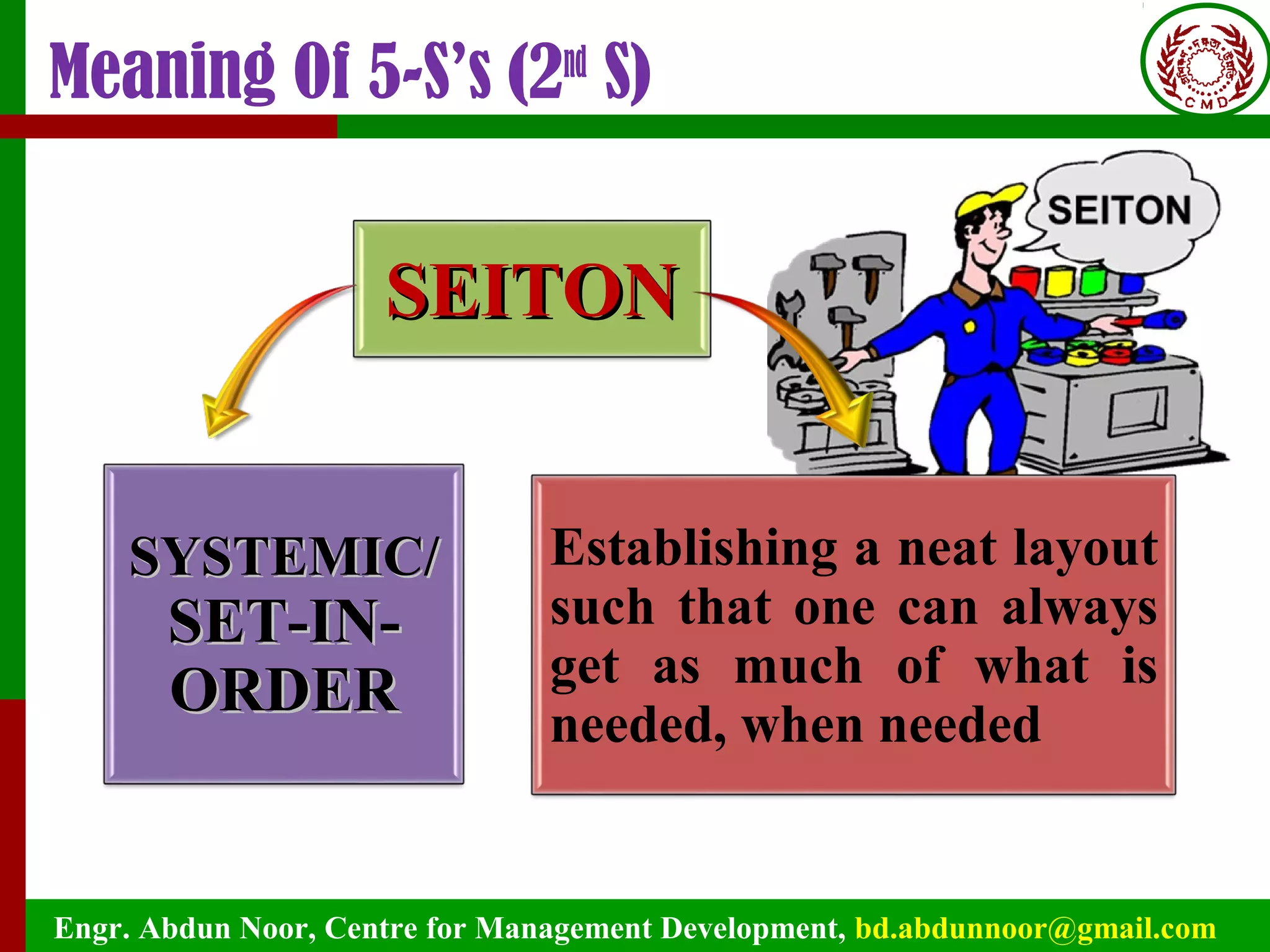 5-S Technique | PPT