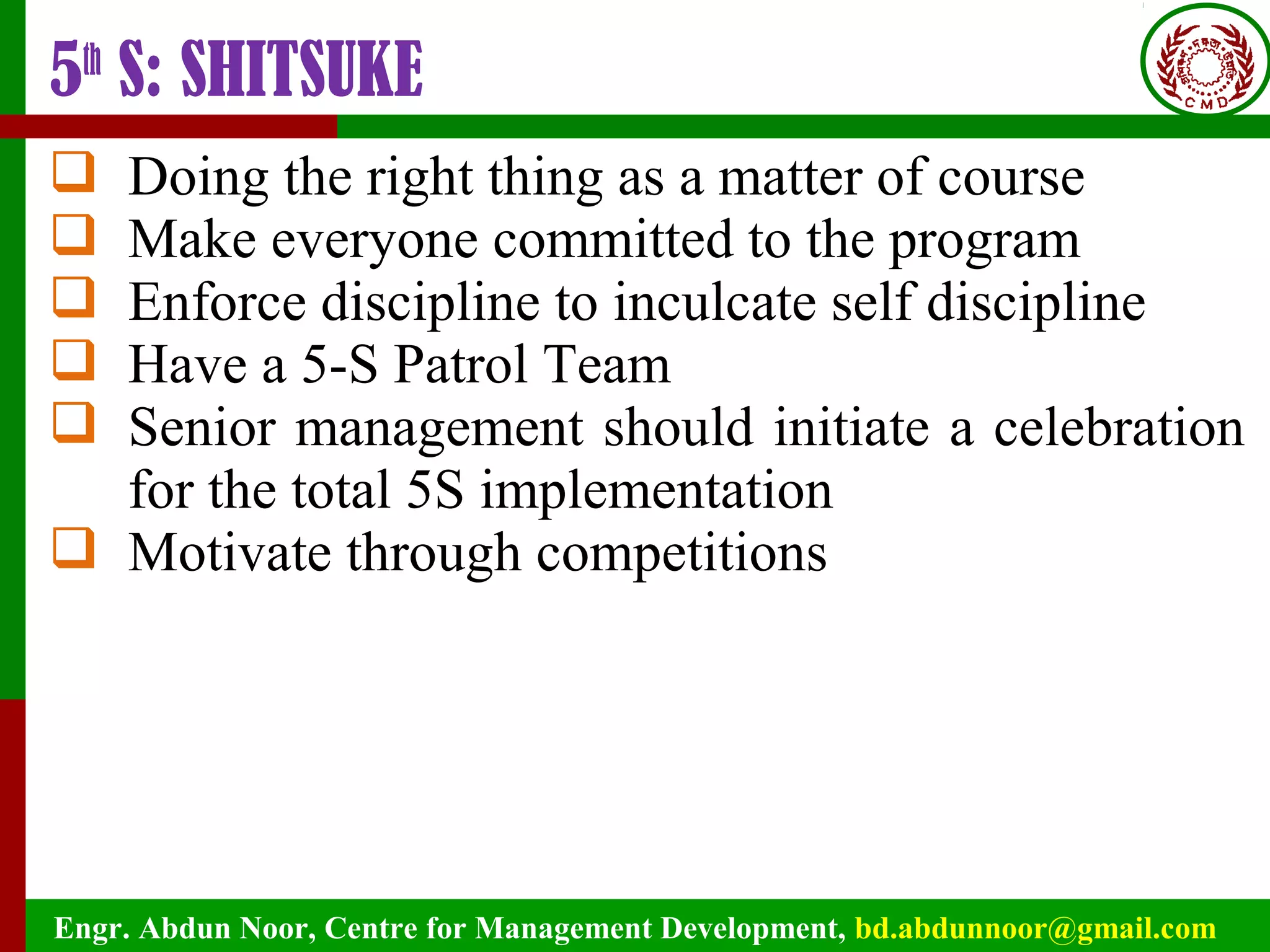 5-S Technique | PPT