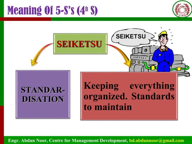 5-S Technique | PPT | Business | Business and Finance
