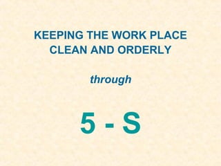 5 S | PPT