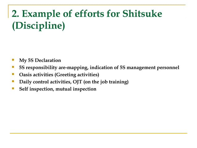 5-S Activity | PPT | Business | Business and Finance