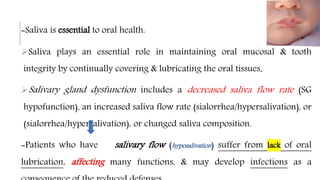 salivary gland diseases and disorders | PPTX