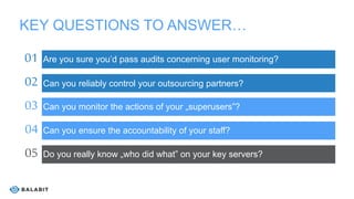 Balabit - Shell Control Box | PPTX