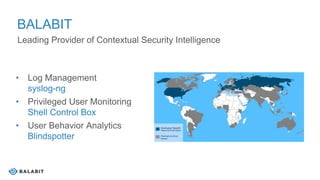 Balabit - Shell Control Box | PPTX