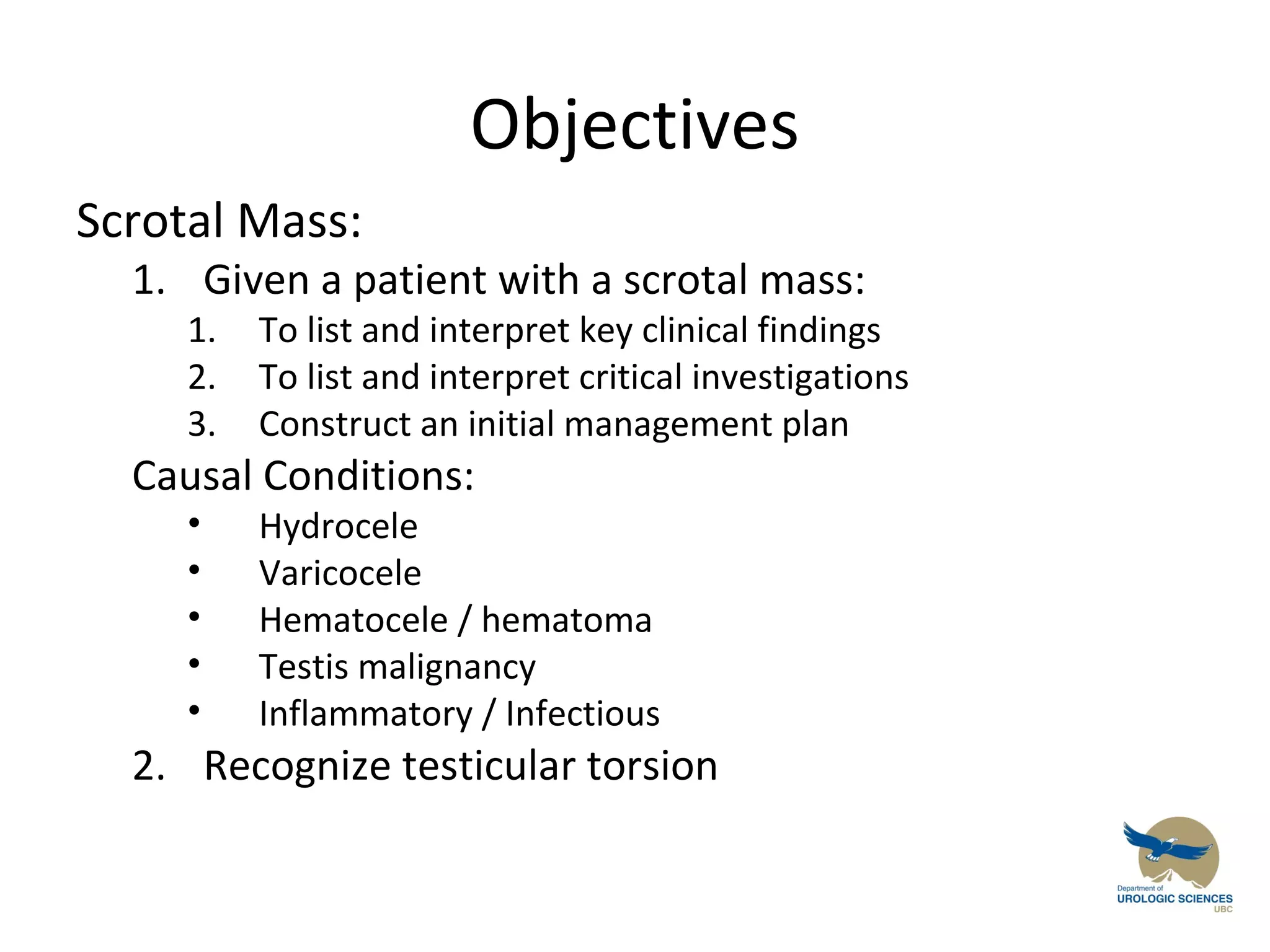 Scrotal masses and Testicular tumors | PPT