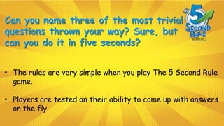 5-second-rule-vocabulary-game-boardgames-classroom-posters-flashcards ...