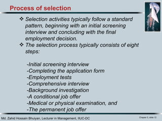 Chapter 5 selection | PPT | Resume Writing and Advice | Job Search