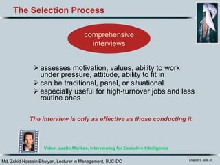 Chapter 5 selection | PPT | Resume Writing and Advice | Job Search