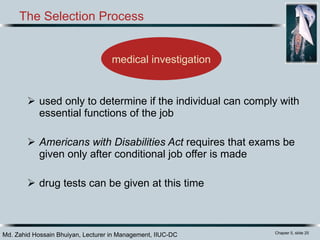 Chapter 5 selection | PPT | Resume Writing and Advice | Job Search