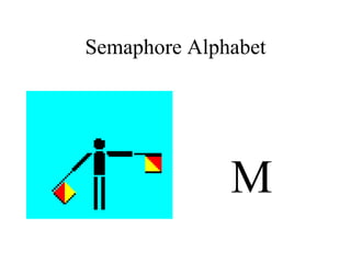 5. semaphore alphabet | PPT