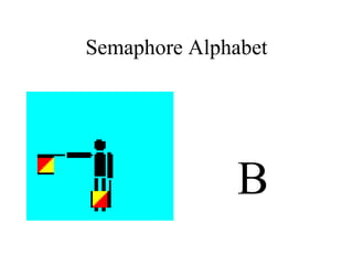 5. semaphore alphabet | PPT
