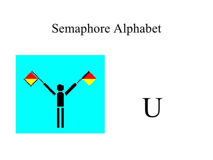 5. semaphore alphabet