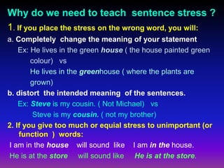 5. sentence stress | PPTX