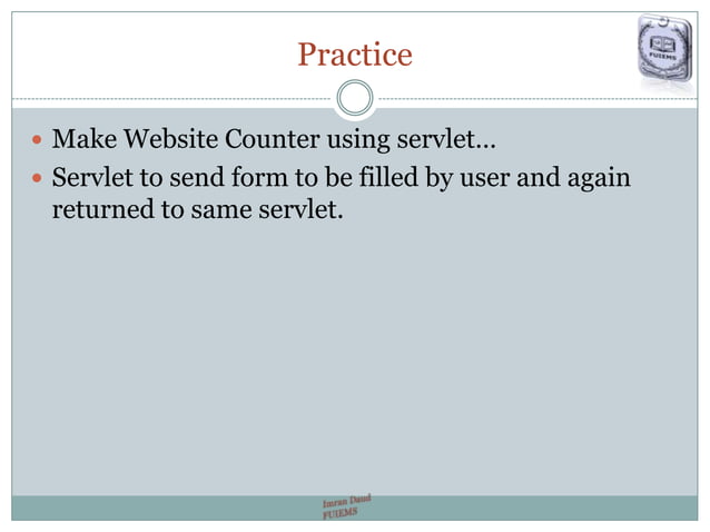 5. servlets | PPTX | Web Development | Internet