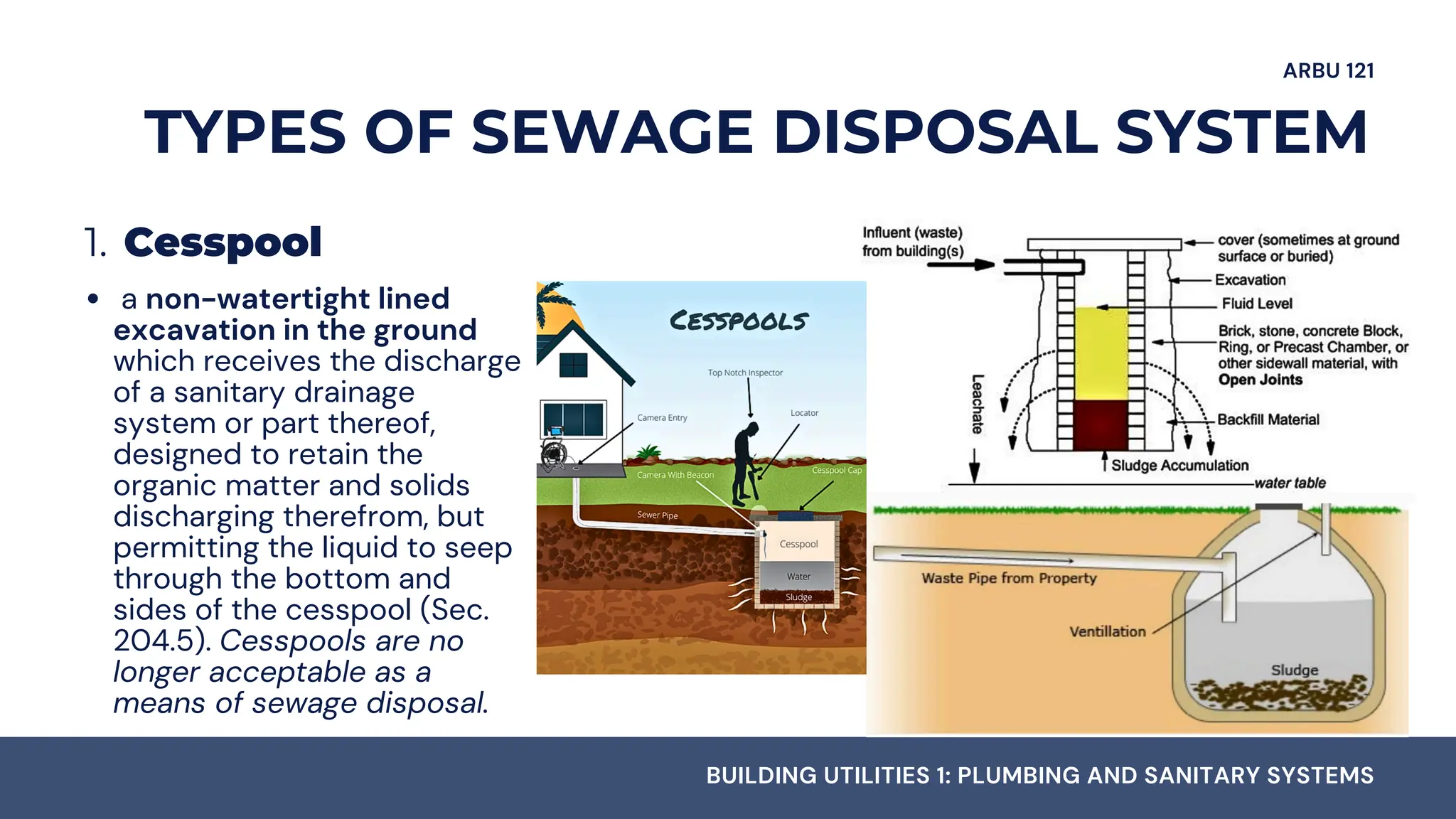 Sewage Disposal Systems Treatment and Recycling | PDF