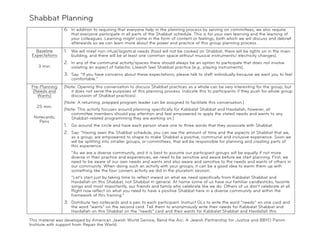 5 shabbat planning lesson plan and ub-d | PDF | Judaism | Religion ...