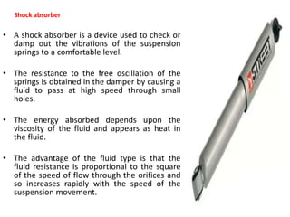 5 shock absorbers | PPTX