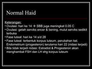 5.siklus haid dan gangguan haid | PPT