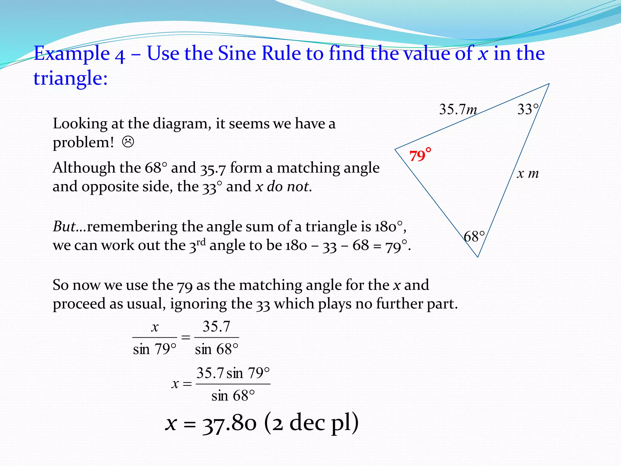 sine and cosine rule | PPTX
