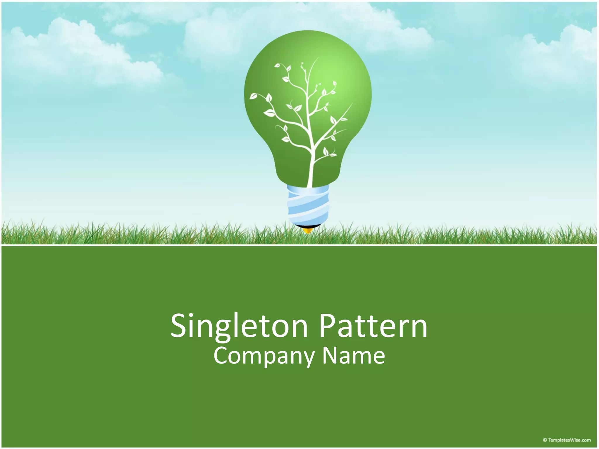 Design Pattern 5. Singleton Pattern | PPT