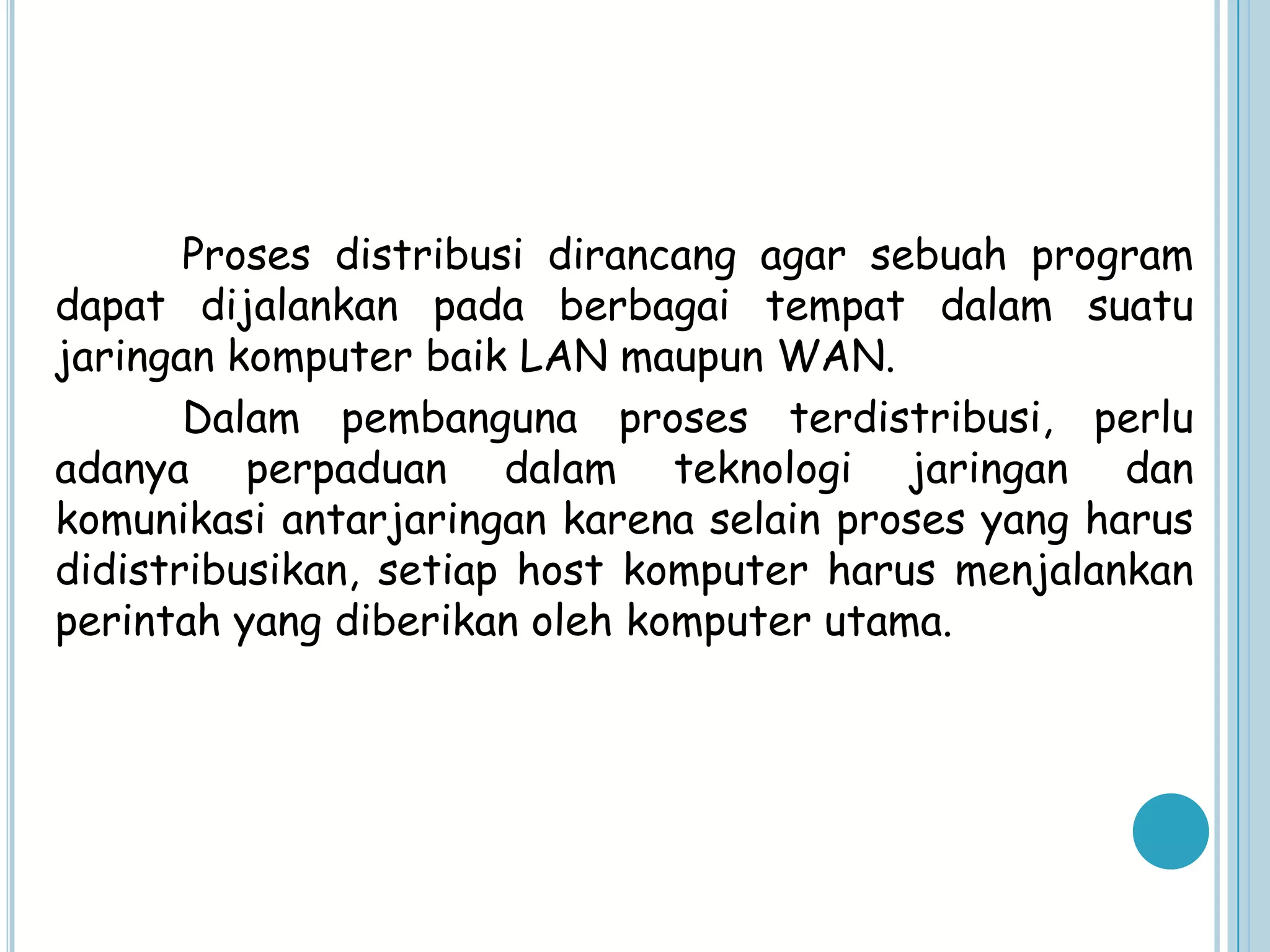 5. sistem terdistribusi (dha5) | PPT