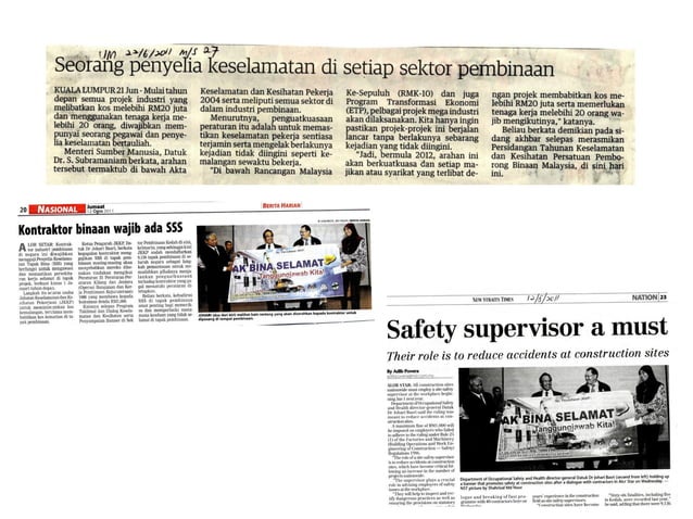 Seminar Cakna KKP - Site Safety Supervisor (SSS) | PDF