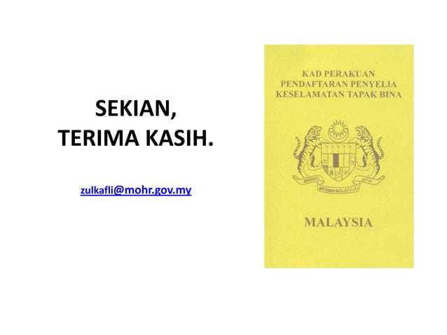 Seminar Cakna KKP - Site Safety Supervisor (SSS) | PDF