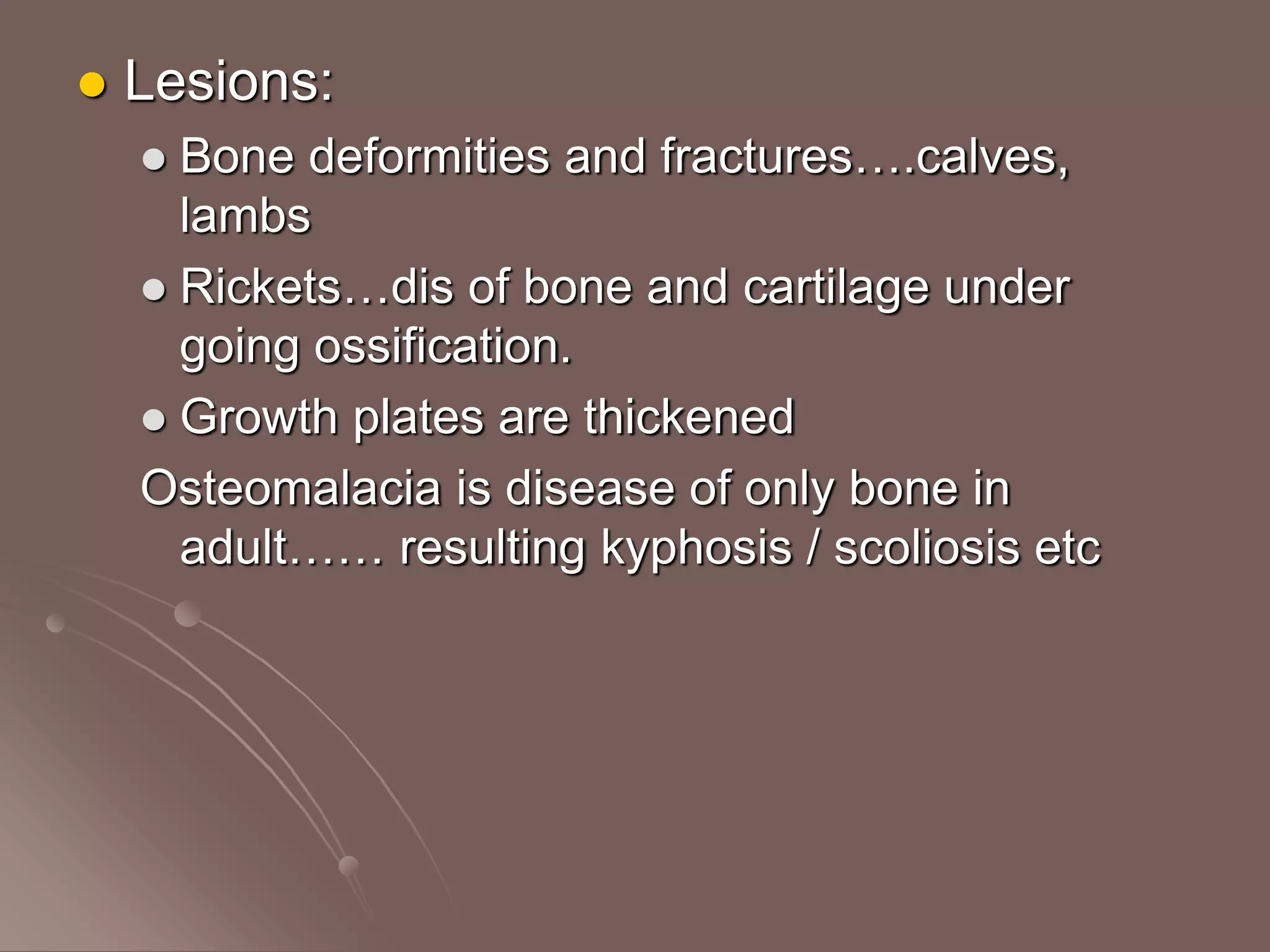 Veterinary Pathology of Skeletal system | PPT