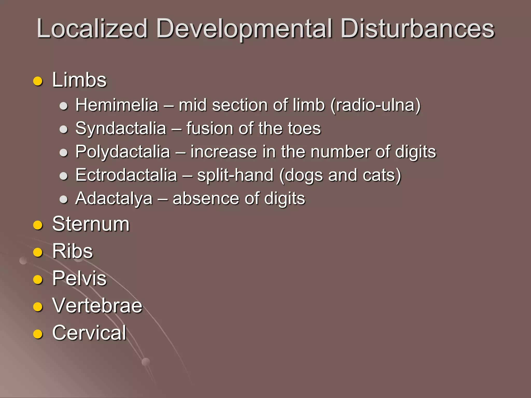 Veterinary Pathology of Skeletal system | PPT