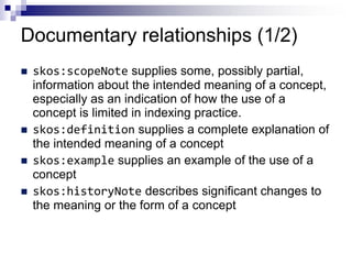 Introduction to SKOS - Simple Knowledge Organization System | PDF