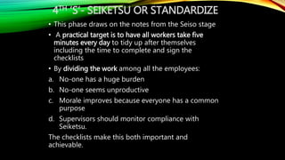 5 s methodology | PPTX
