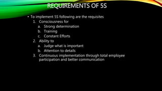 5 s methodology | PPTX