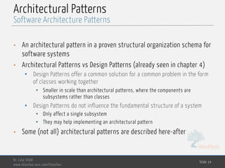 Software Engineering - chp5- software architecture | PPT