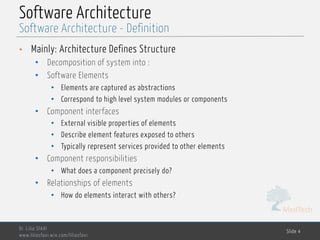 Software Engineering - chp5- software architecture | PPT
