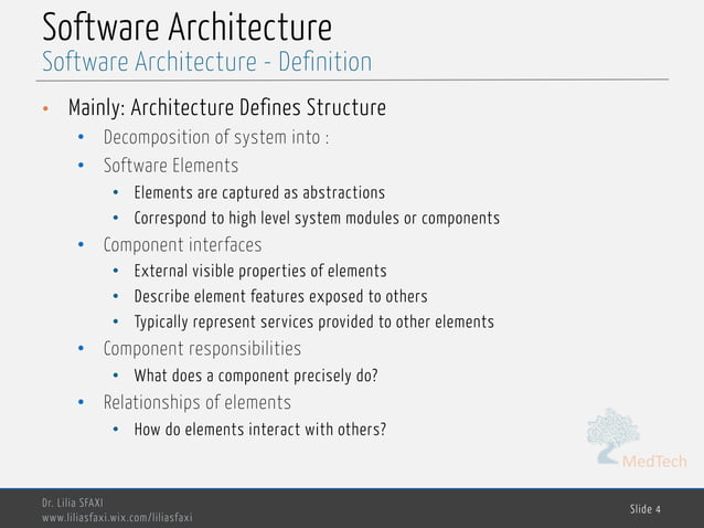 Software Engineering - chp5- software architecture | PPT | Free Download