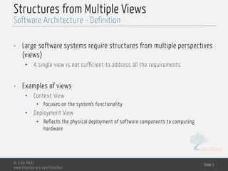 Software Engineering - chp5- software architecture | PPT