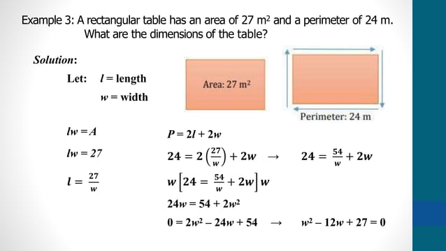 5 Solving Quadratic Equations And Rational Algebraic Equations Pptx