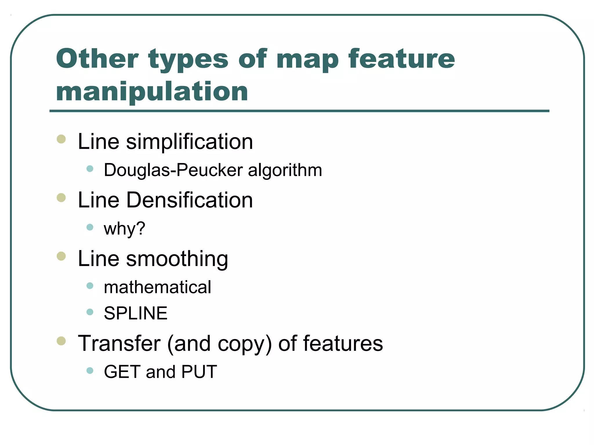 5 spatial data editing | PPT