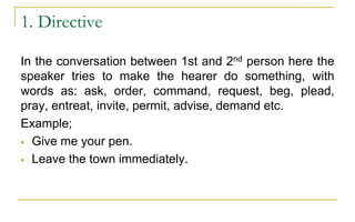 Speech act theory | PPTX