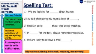 5- spelling.ETTTETERTWRWRHTJRDFSWEWR3GDFWRE | PPT