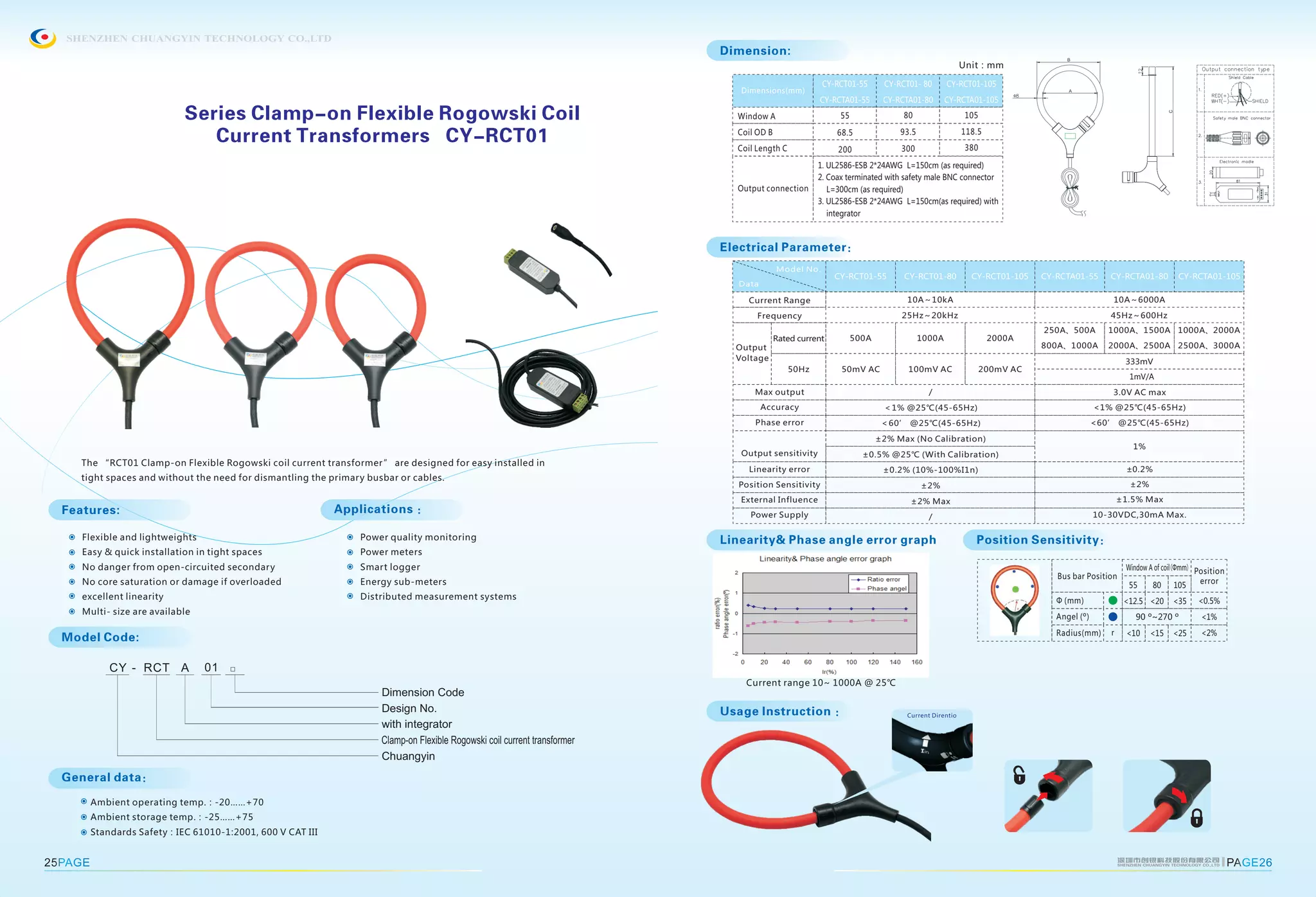 Split core ct, rogowski coil (2016) | PDF