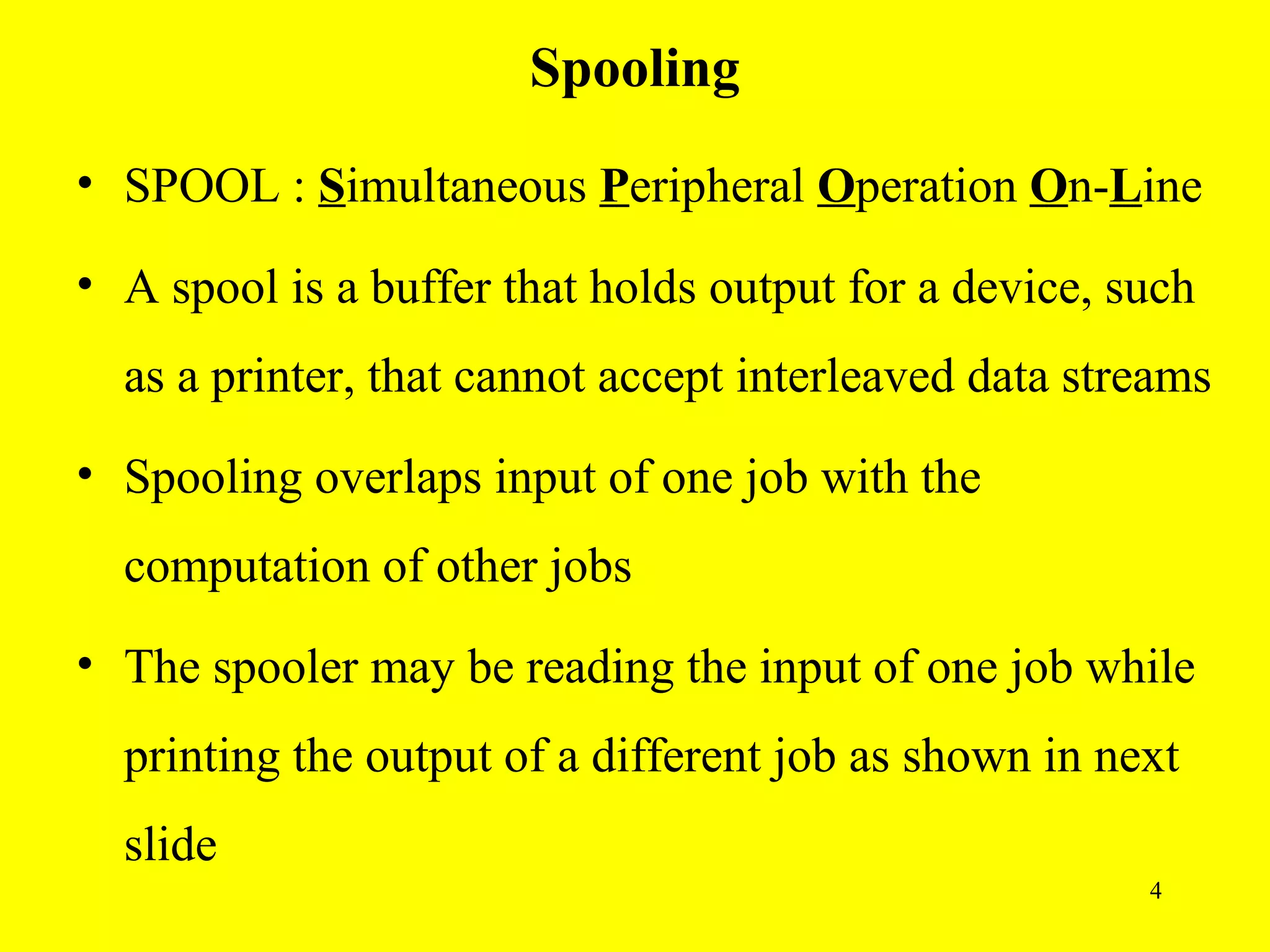 5. spooling and buffering | PPT